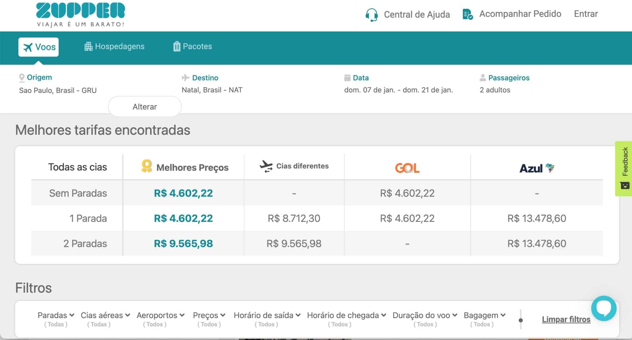 Zupper é confiável? Conheça mais sobre o site de viagens