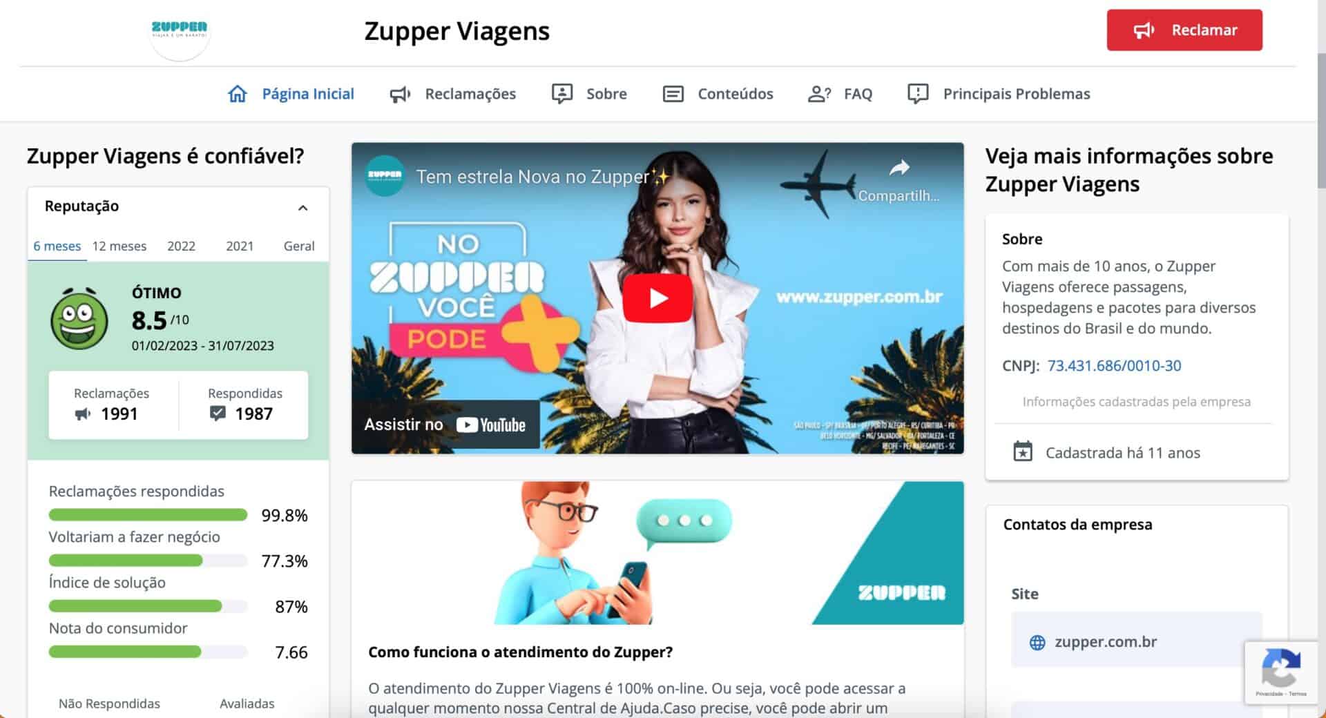 Zupper é confiável? Conheça mais sobre o site de viagens