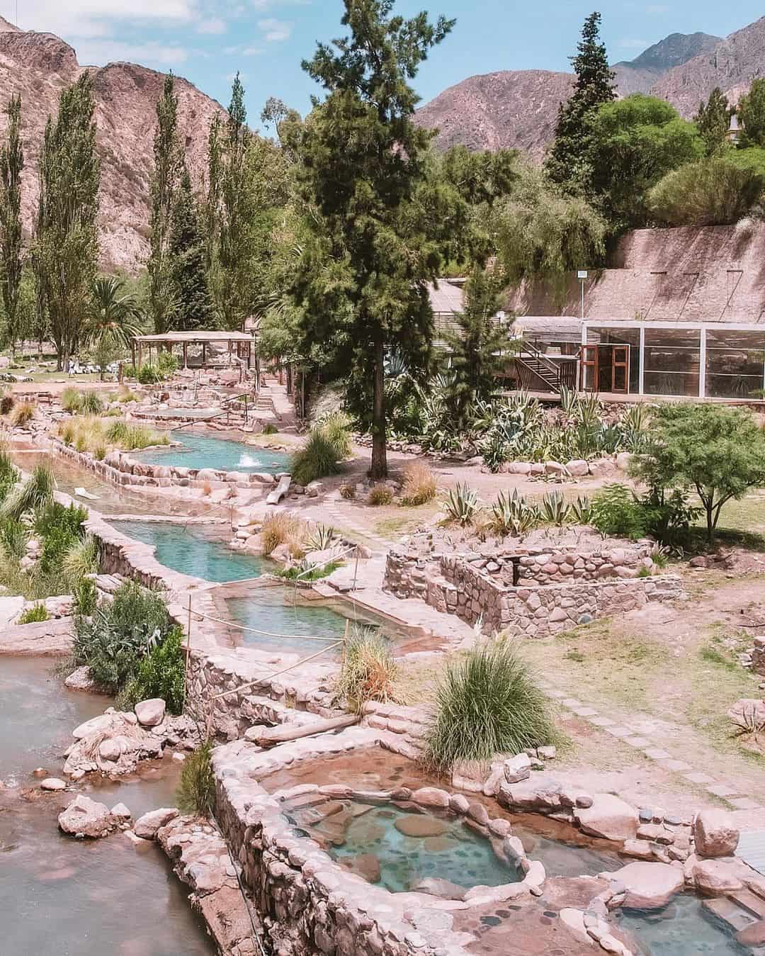 Parque Termal de Cacheuta: águas termais em Mendoza